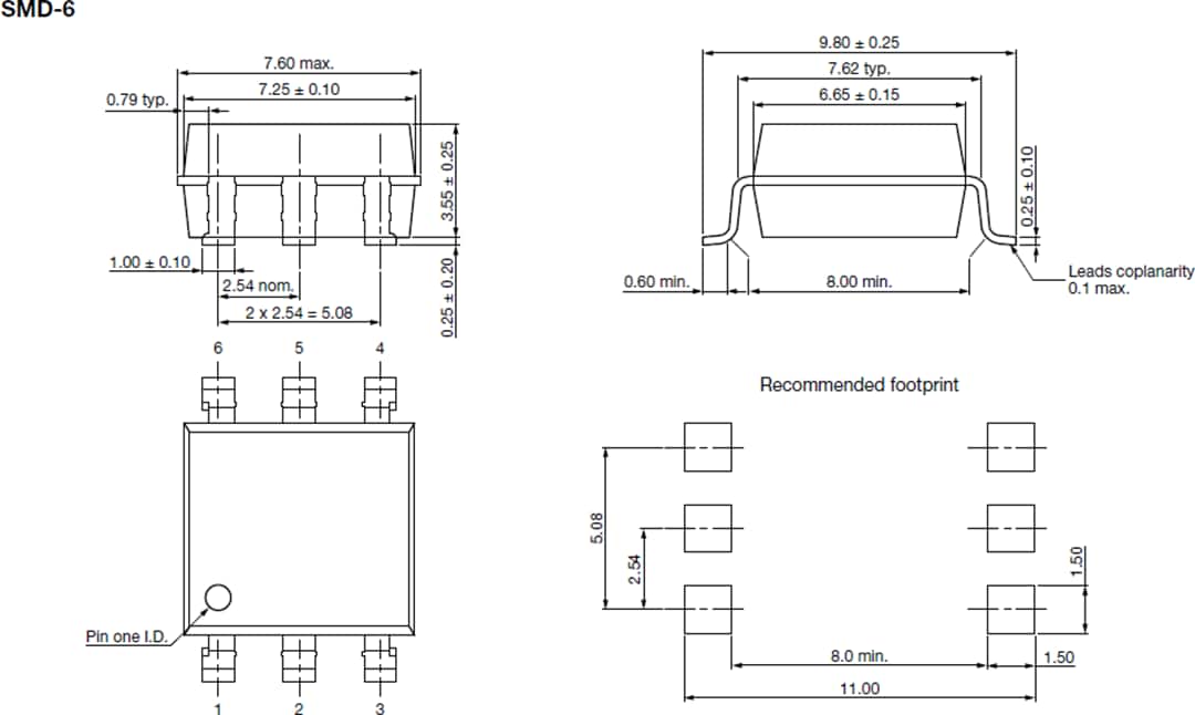 LH1525 Solid-State Relay (SSR) - Vishay | Mouser